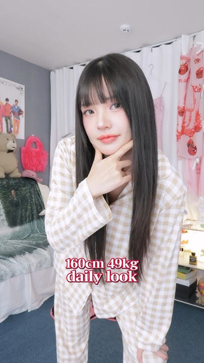 160cm 49kg 연하남 홀리는 누나미 뿜뿜 에이블리 블랙코디🖤 #데일리룩 - YouTube