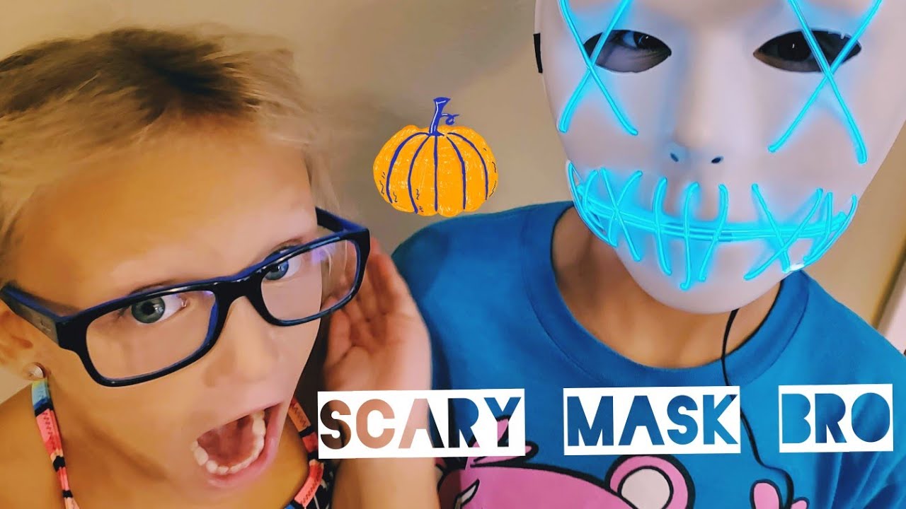 LED Halloween Mask - YouTube