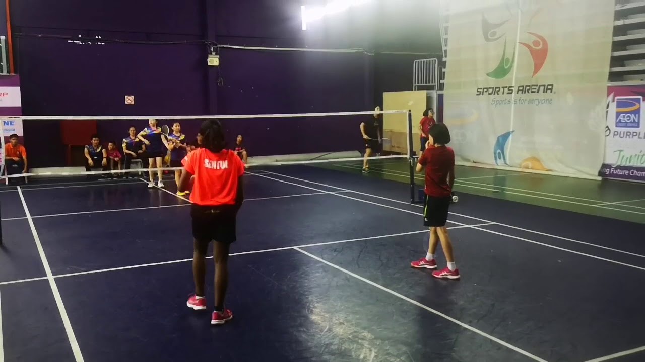 KEJOHANAN BADMINTON MSSWPKL PERINGKAT NEGERI 2020 SPORTS ARENA SENTOSA ...