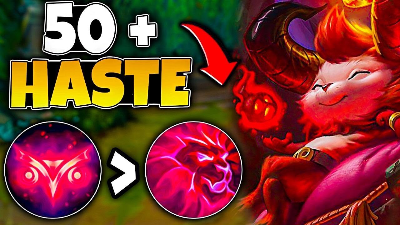 The Most BUSTED Rune On Teemo Maxes Out These Stats - YouTube