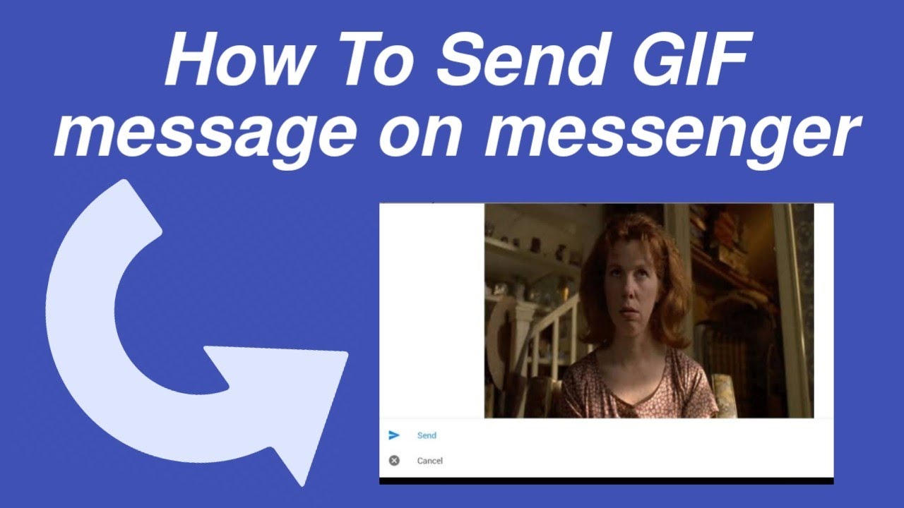 How to send gif message in messenger (Easy Method) - YouTube