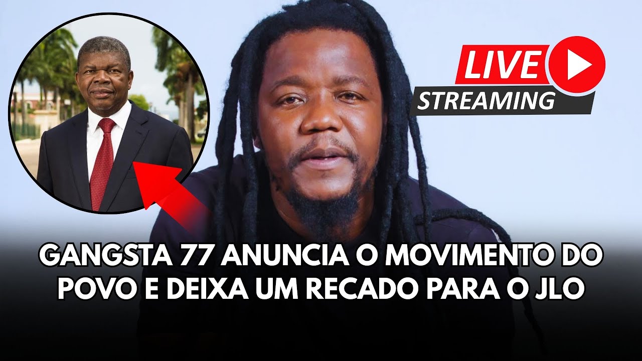 AO VIVO: Gangsta 77 anuncia o movimento do povo e deixa um recado para ...