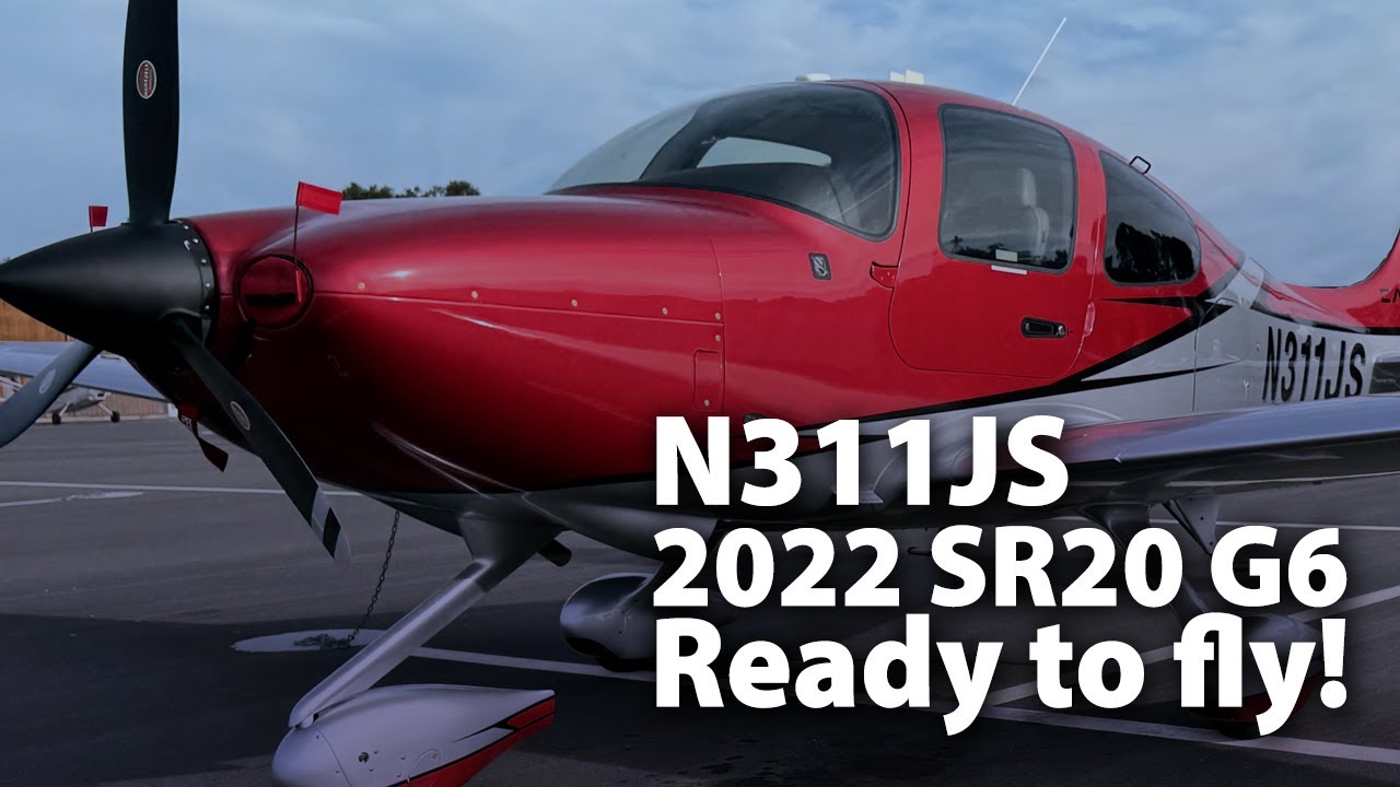 Fly N311JS, our latest Cirrus SR20 G6 Aircraft for your flight training ...