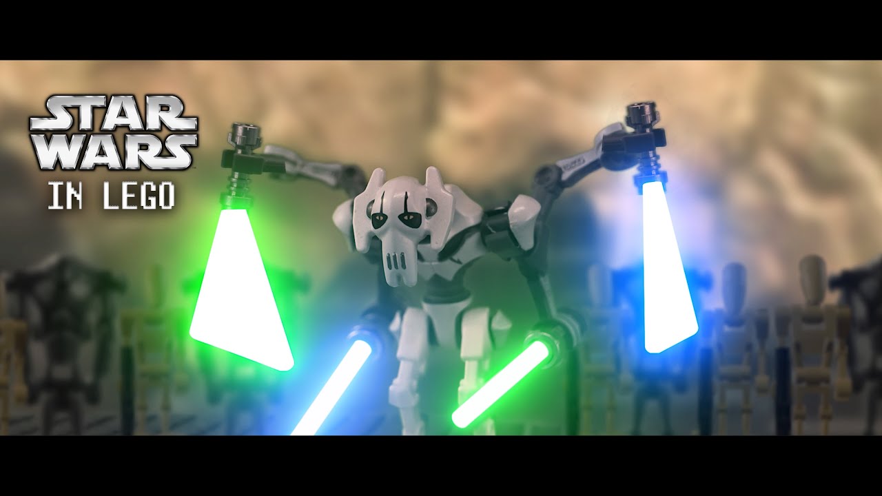 LEGO "Hello there" Obi-Wan Kenobi vs. General Grievous - STAR WARS ...