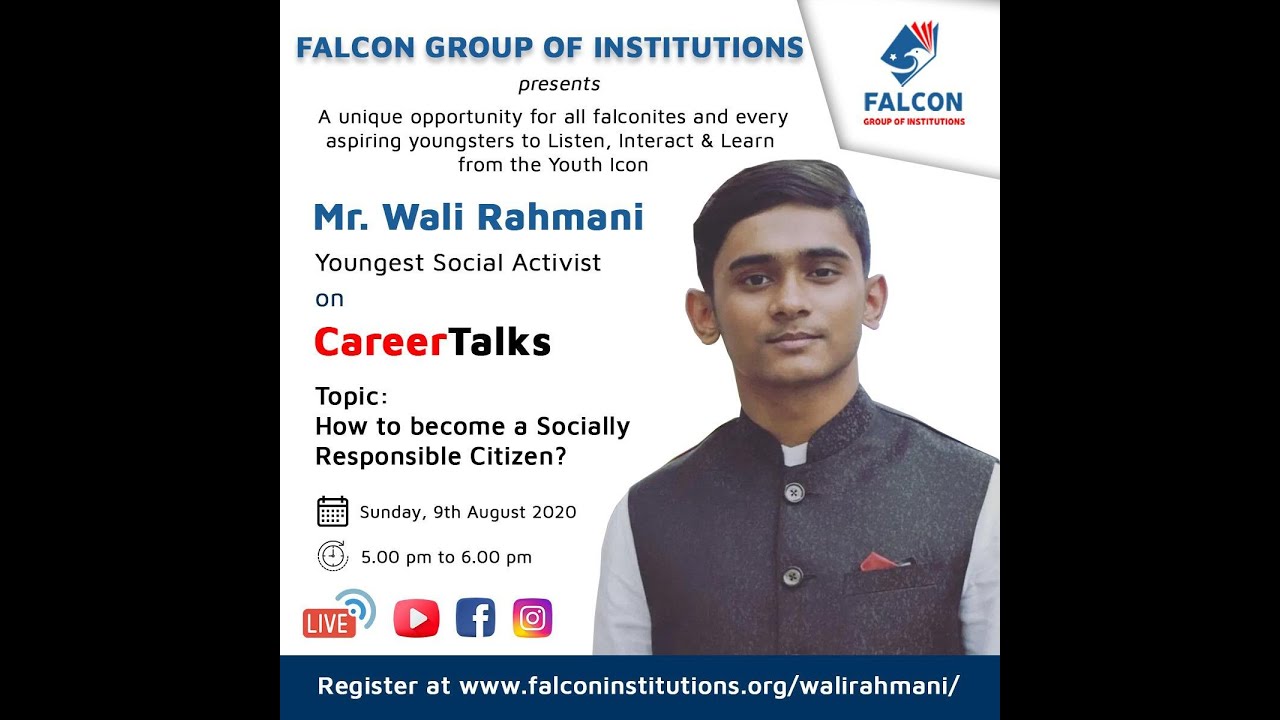 How to become a Socially Responsible Citizen? by Mr. Wali Rahmani with ...