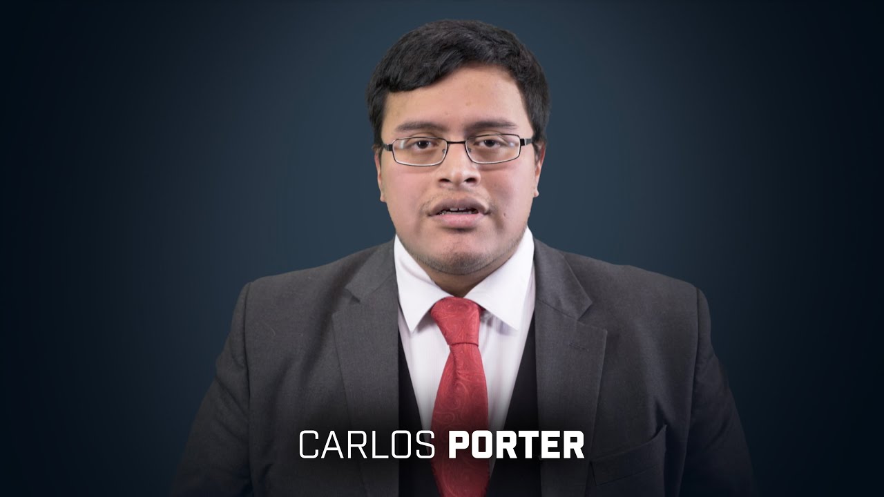 Meet SGA Presidential Candidate: Carlos Porter - YouTube