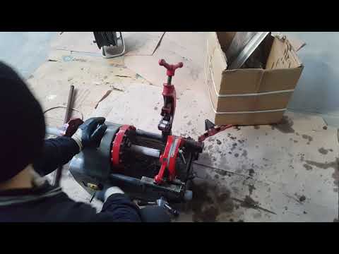 Proter pr2002 metal boru diş açma makinesi