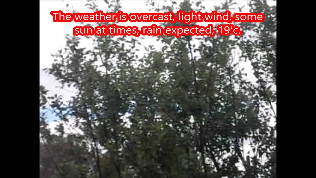 Melbourne Weather November 30, 2013 - YouTube