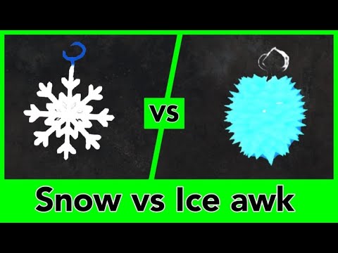 Snow vs Ice Awk🔥🔥| King Legacy!! - YouTube