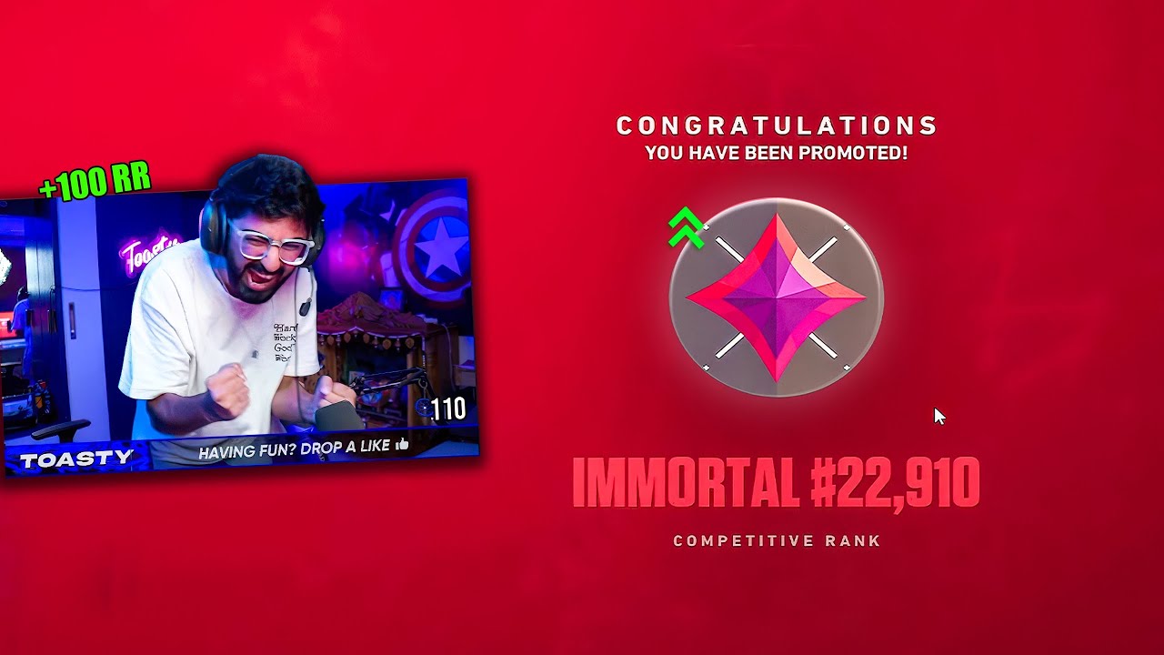 Immortal Rank Up but...100 RR in a Day! - YouTube