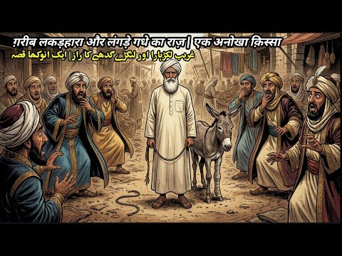 Lakarhara Or Langra Gadhe Ka Anokha Kissa | Moral Stories | Storytelling Urdu Hindi