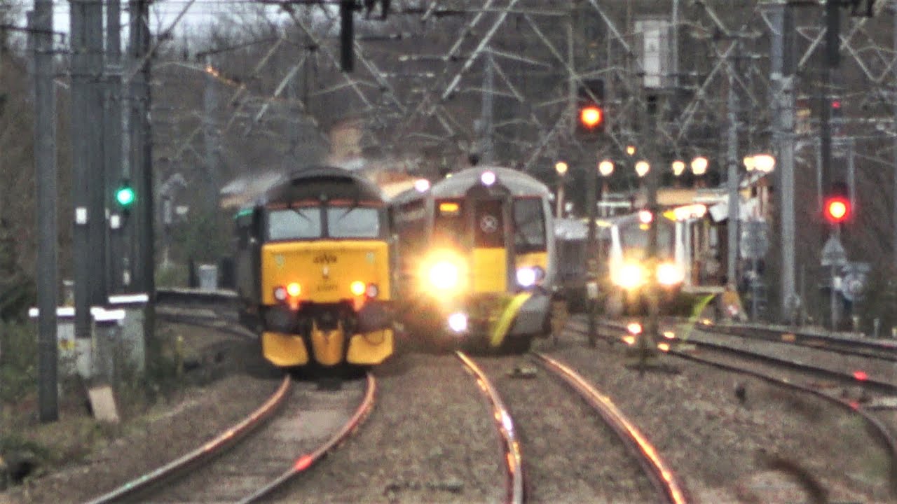 Night Riviera Class 57602 & 57603 set PZ89 running empty towards ...
