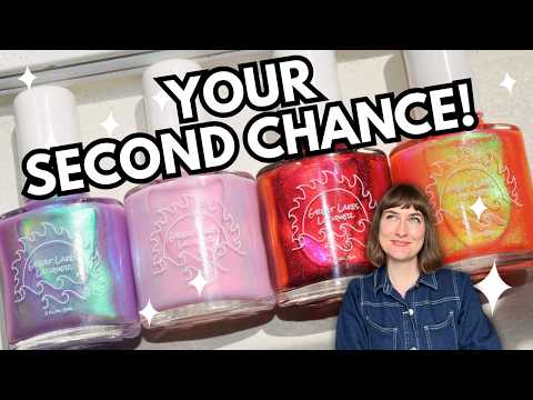 They're BAAAACK! Great Lakes Lacquer Bring It Backs May 2026 nail polish swatches & review