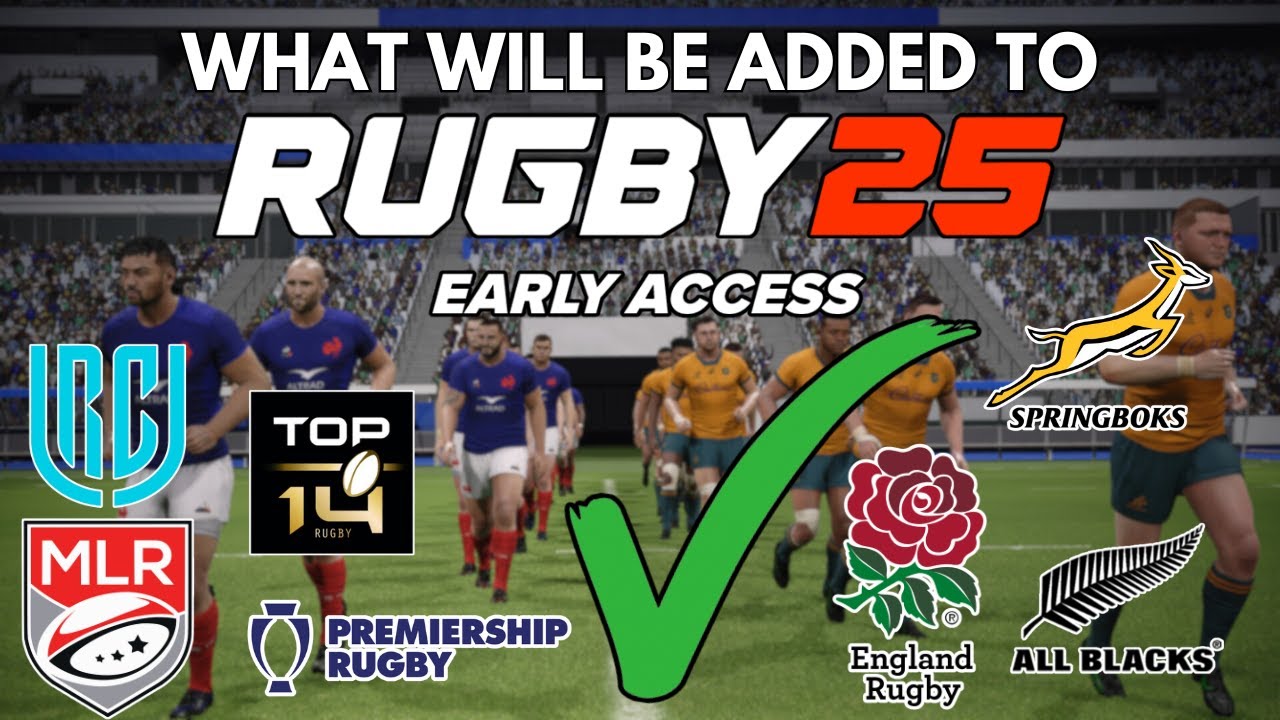 RUGBY 25 | What to expect from future updates! - YouTube