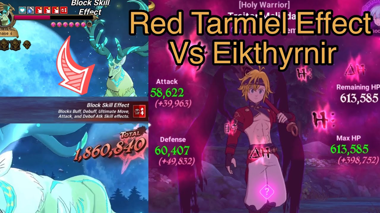 Red Tarmiel Eikthyrnir 7DS The Seven Deadly Sins Grand Cross SDSGC ...