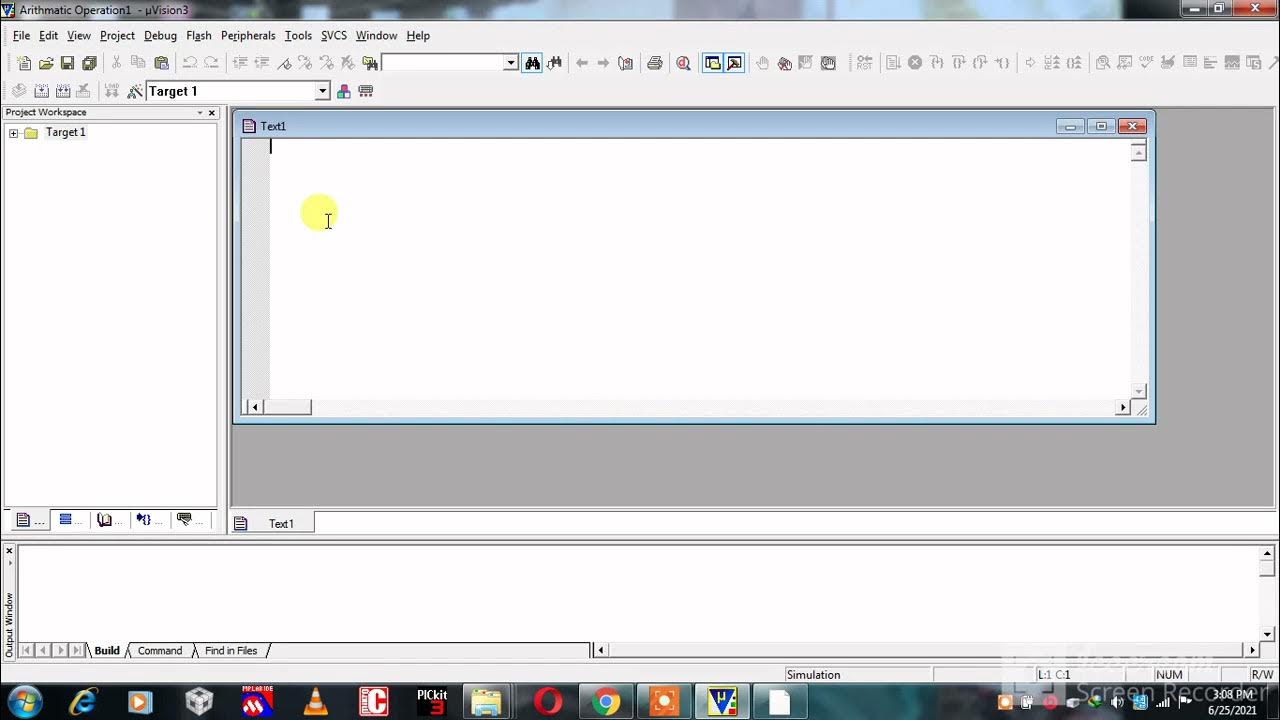 Arithmetic Operation of 8051 microcontroller in Keil - YouTube