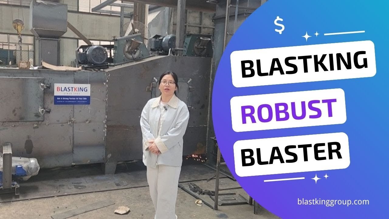 BlastKing Shot Blasting Machine – Built with a Robust Structure for ...