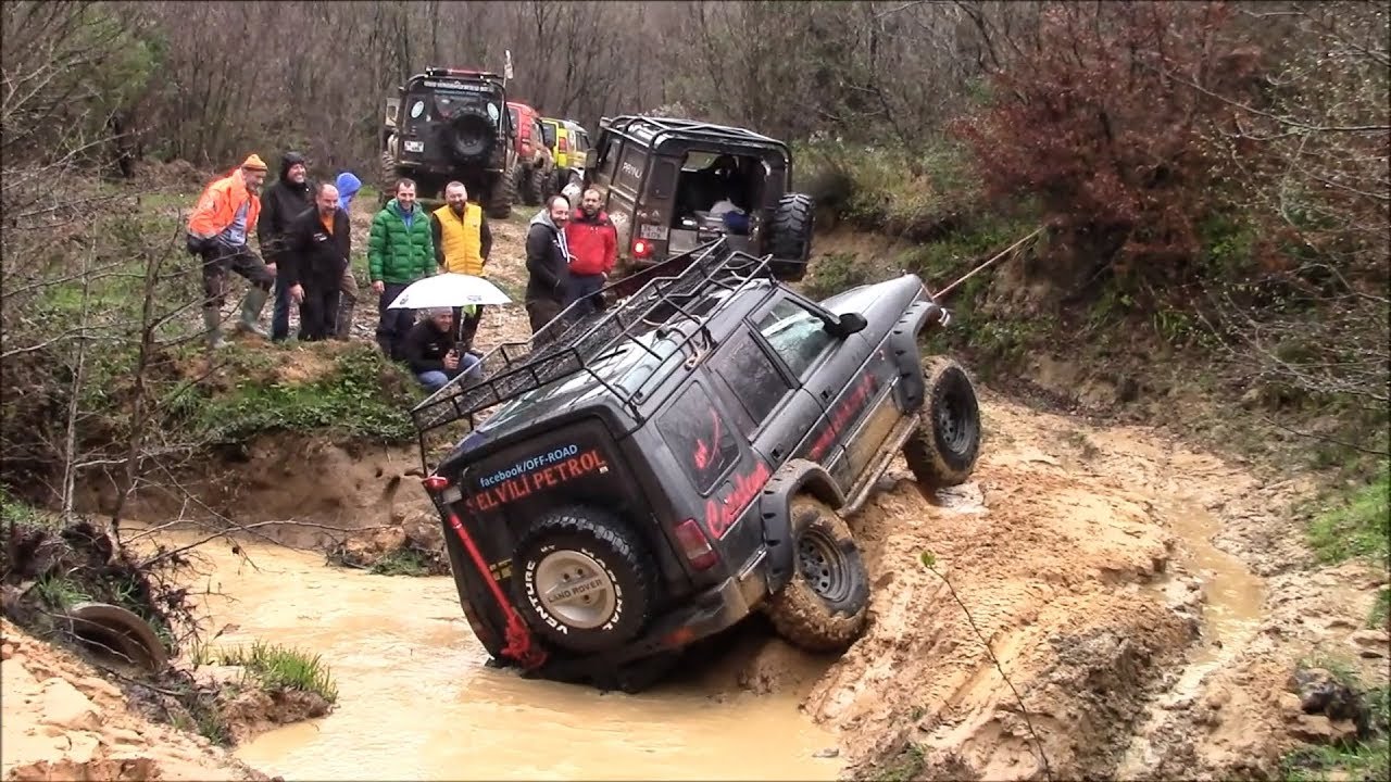 Land Rover Discovery & Defender 90 & Range Rover **EXTREME OFF-ROAD DAY ...