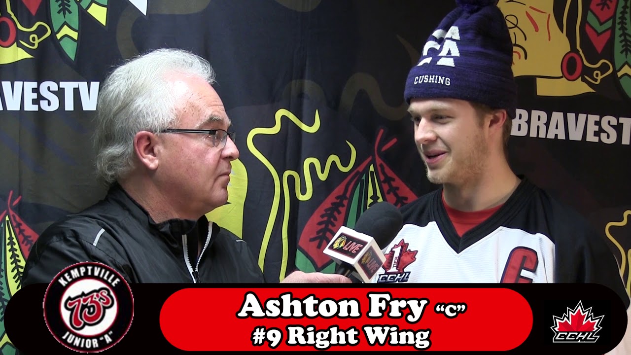 CCHL Interview Ashton Fry - YouTube