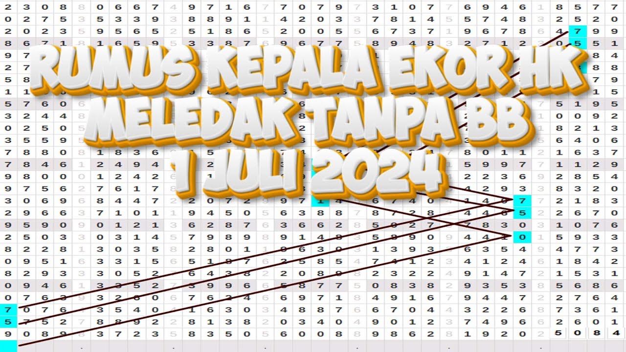 PREDIKSI JITU HK 1 JULI 2024|bocoran angka 432D|angka prediksi hk malam ...