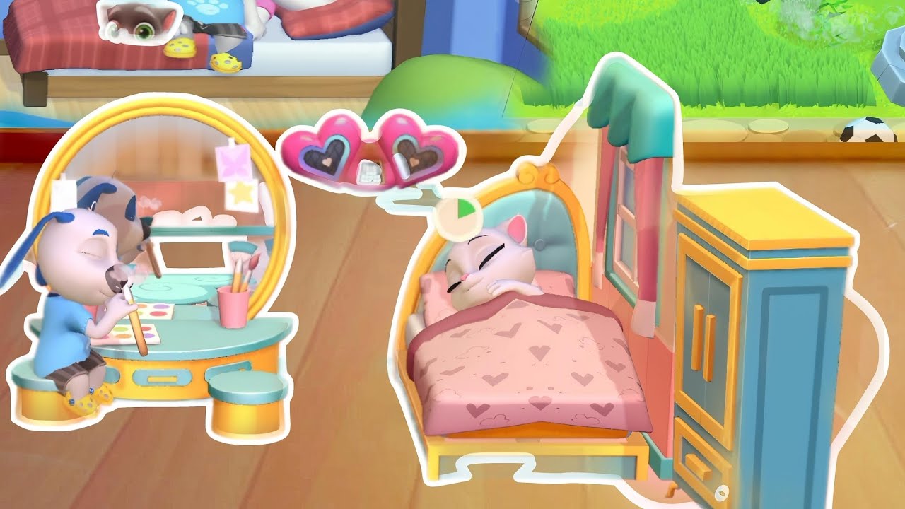 🎪NEW UPDATE - BECCA & BEN JOINS -⛲ MY TALKING TOM FRIENDS 2 GAMEPLAY ...