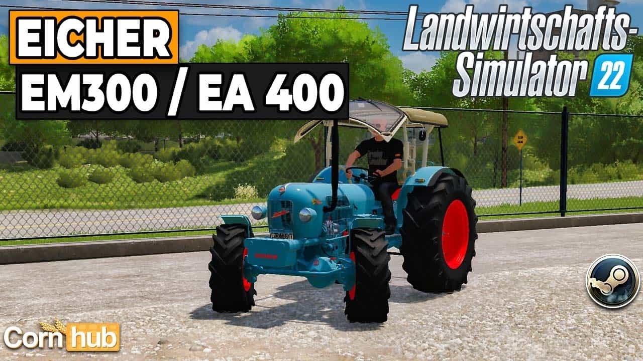 LS22 Mods - Eicher EM300/EA400 - LS22 Modvorstellung - YouTube