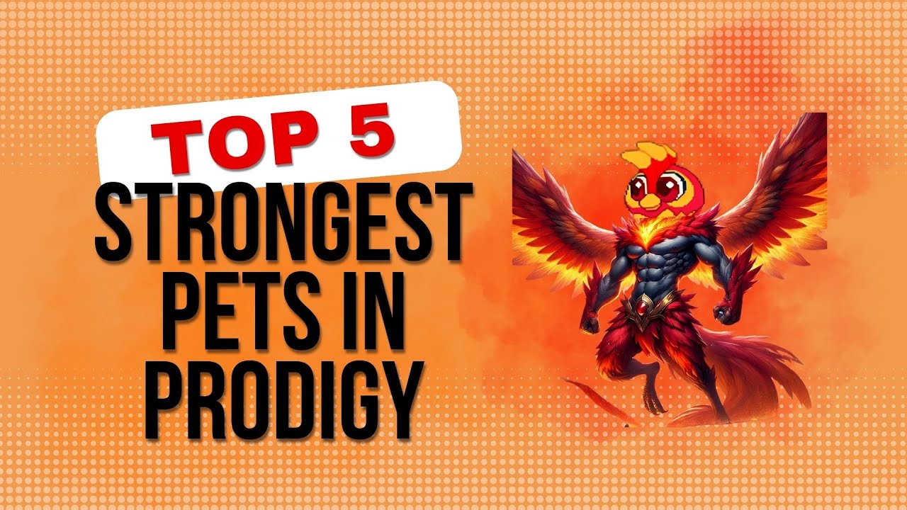 Top 5 Strongest Prodigy Pets - YouTube