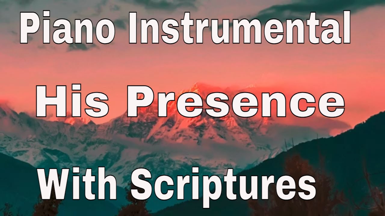 Prayer Music With Bible Quotes ,Piano Instrumental With Scriptures ...