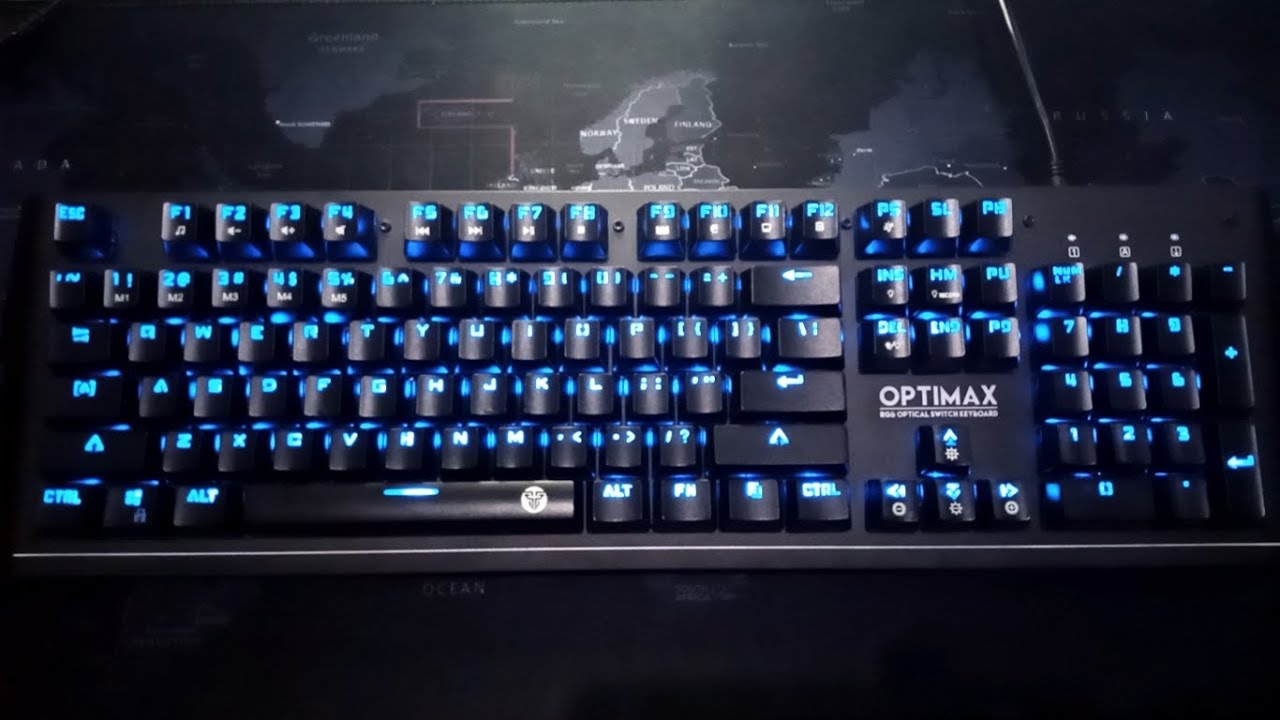 Review Fantech Optimax MK-885 - YouTube