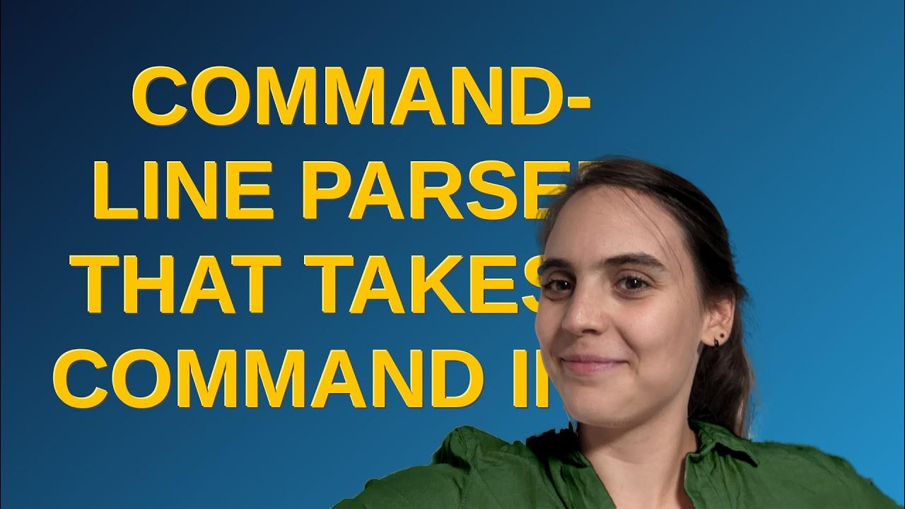 Codereview: Command-line parser that takes a command in C - YouTube