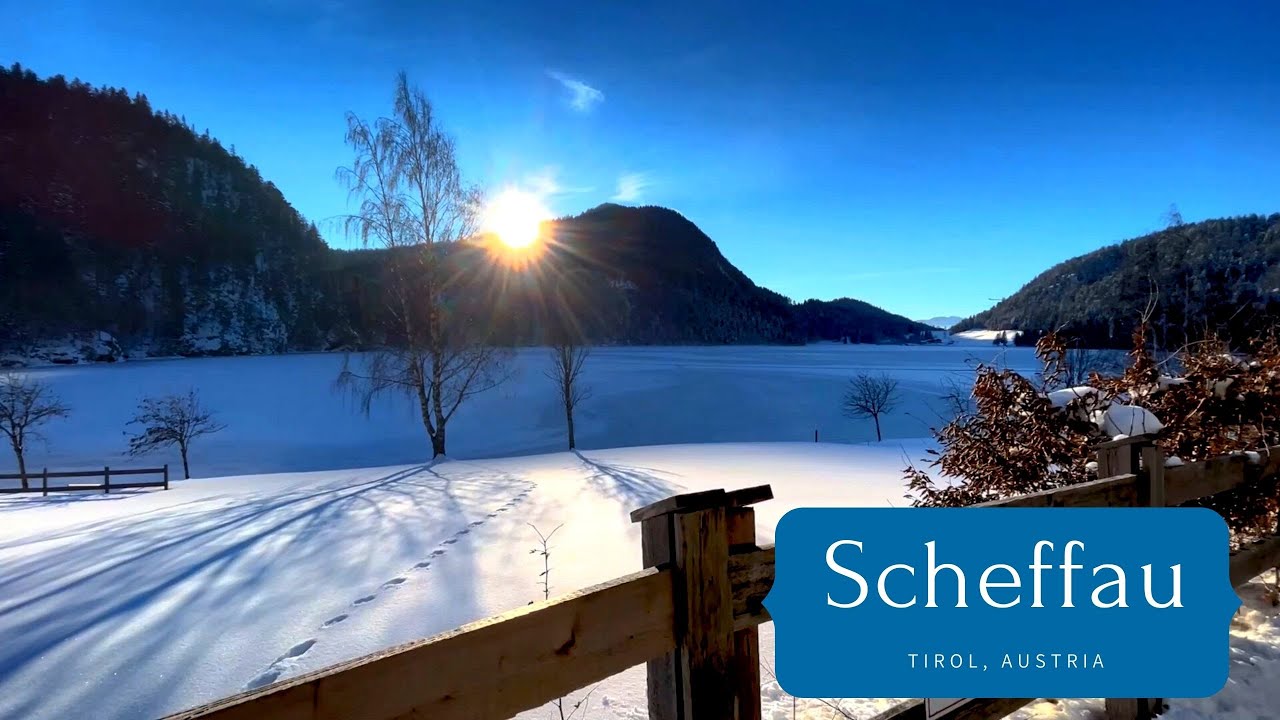 Walking around Scheffau, Tirol, Austria - YouTube