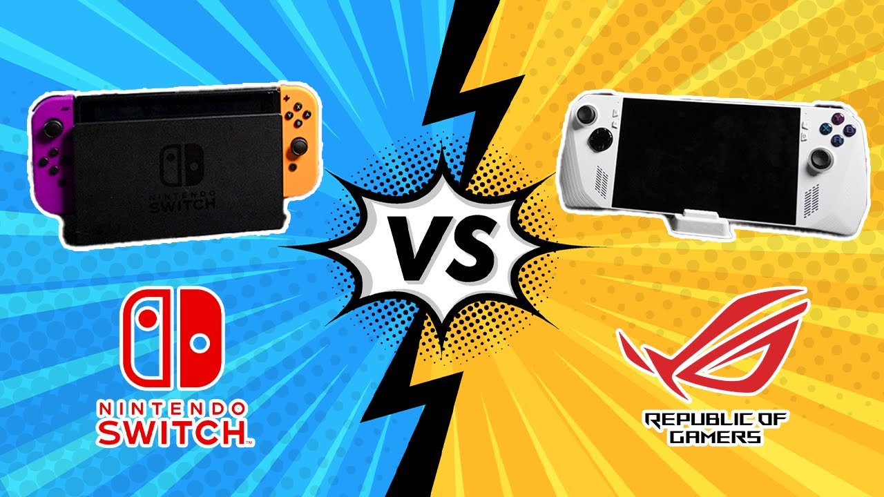 ROG Ally VS. Nintendo Switch: So sánh từ người chơi! - YouTube