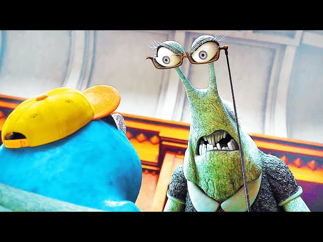Monsters University Library Scene