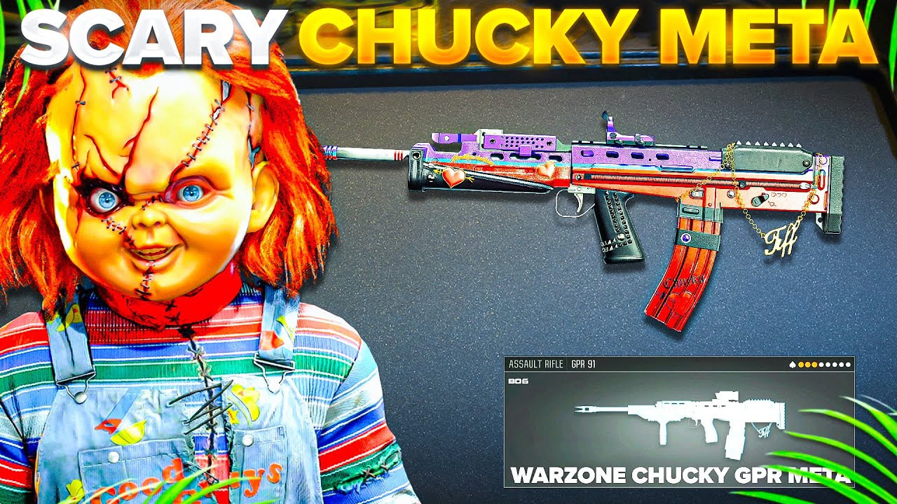 new CHUCKY Loadout Meta is FRIGHTENING in WARZONE 🔪 (GPR 91) - YouTube