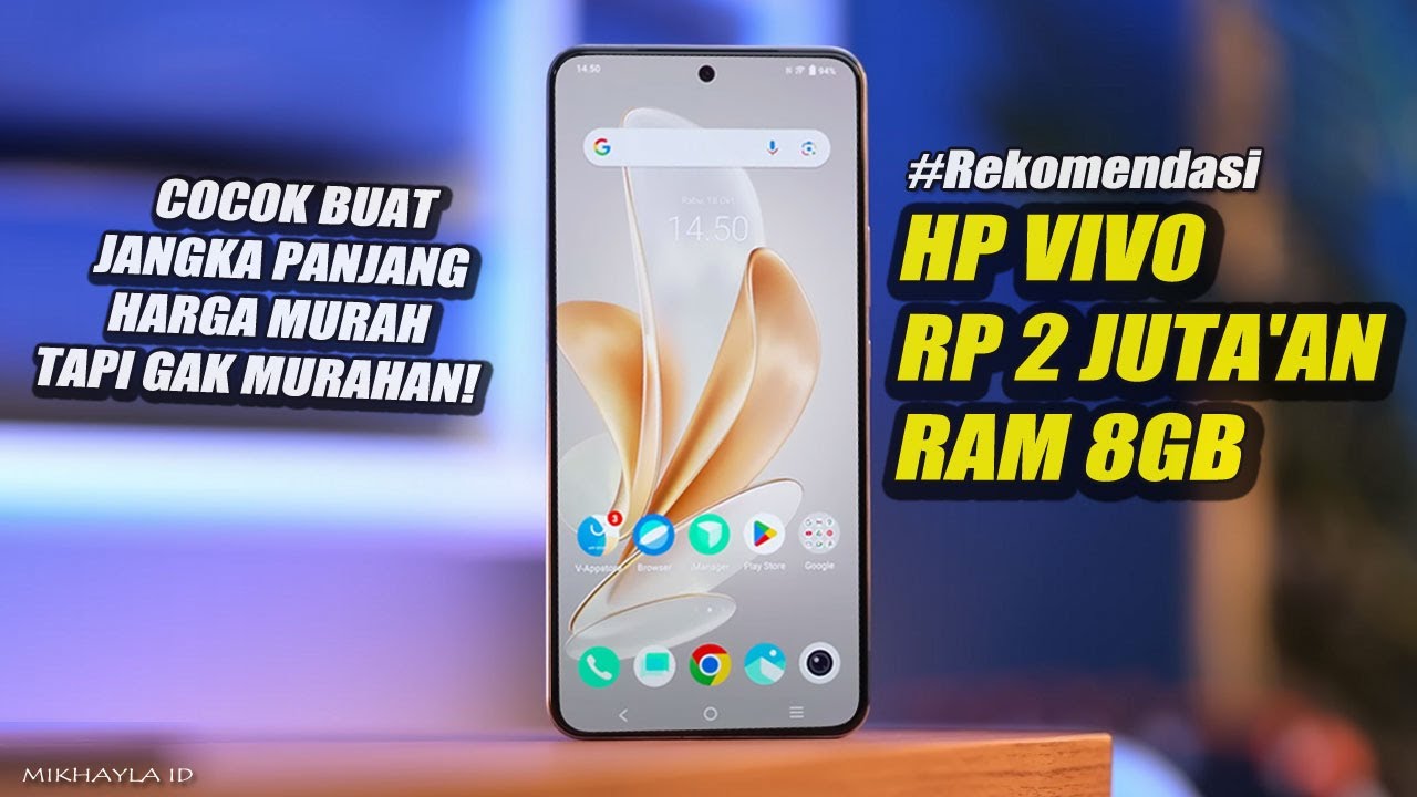 8 HP VIVO RAM 8GB HARGA 2 JUTAAN TERBAIK 2024 - YouTube