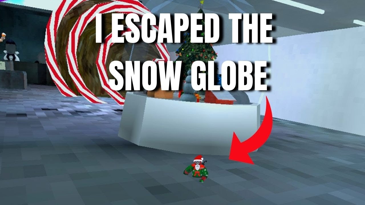 Can You Escape The Snow Globe In Gorilla Tag? - YouTube