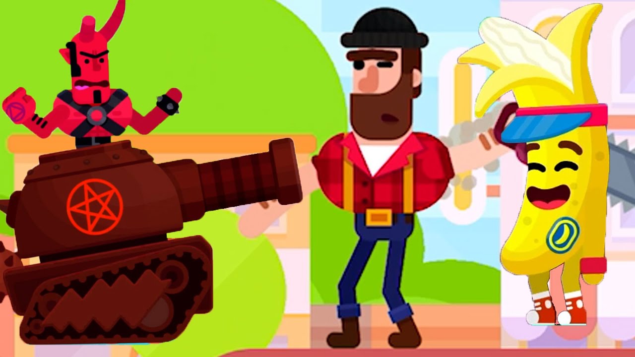 Bowmasters New Update Characters - Banana Terrance Devil Bronze Silver ...