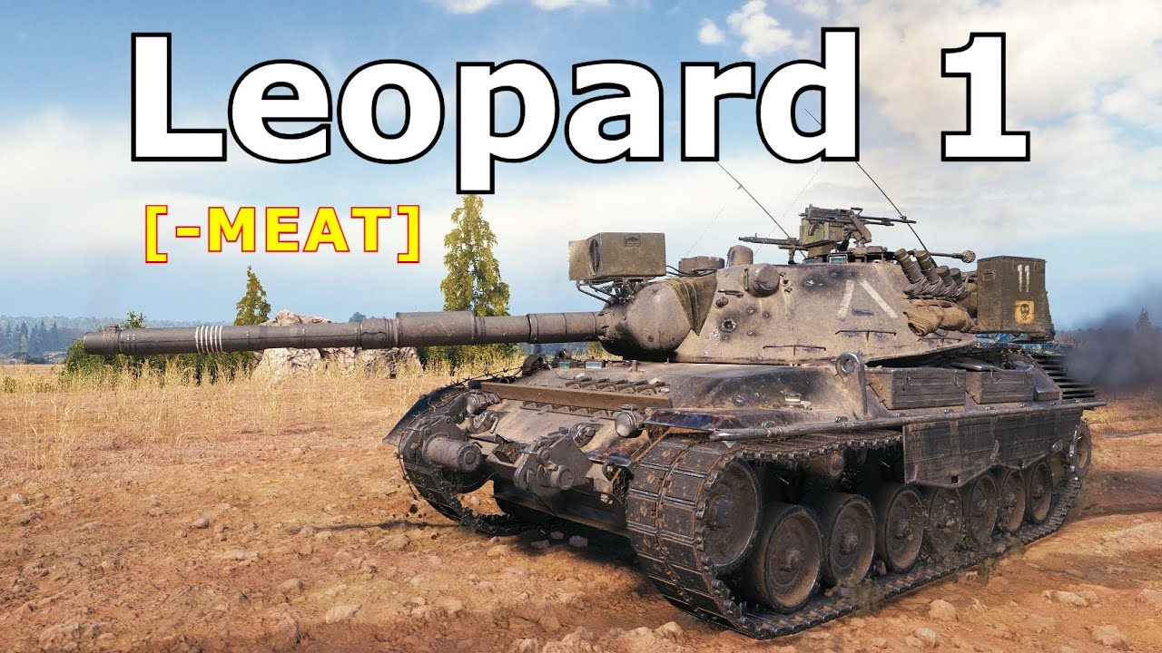 World of Tanks Leopard 1 - 8 Kills 10,1K Damage - YouTube