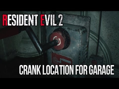Resident Evil 2 Remake - Crank Location to Open Garage Door