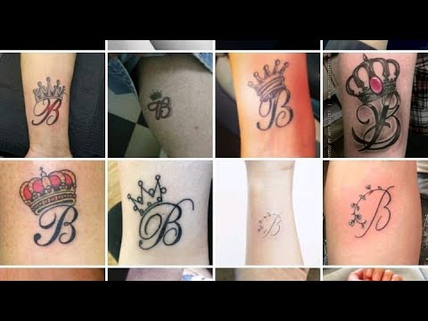 Letter B Tattoo | B letter Tattoo Design | Popular Tattoo starting with ...