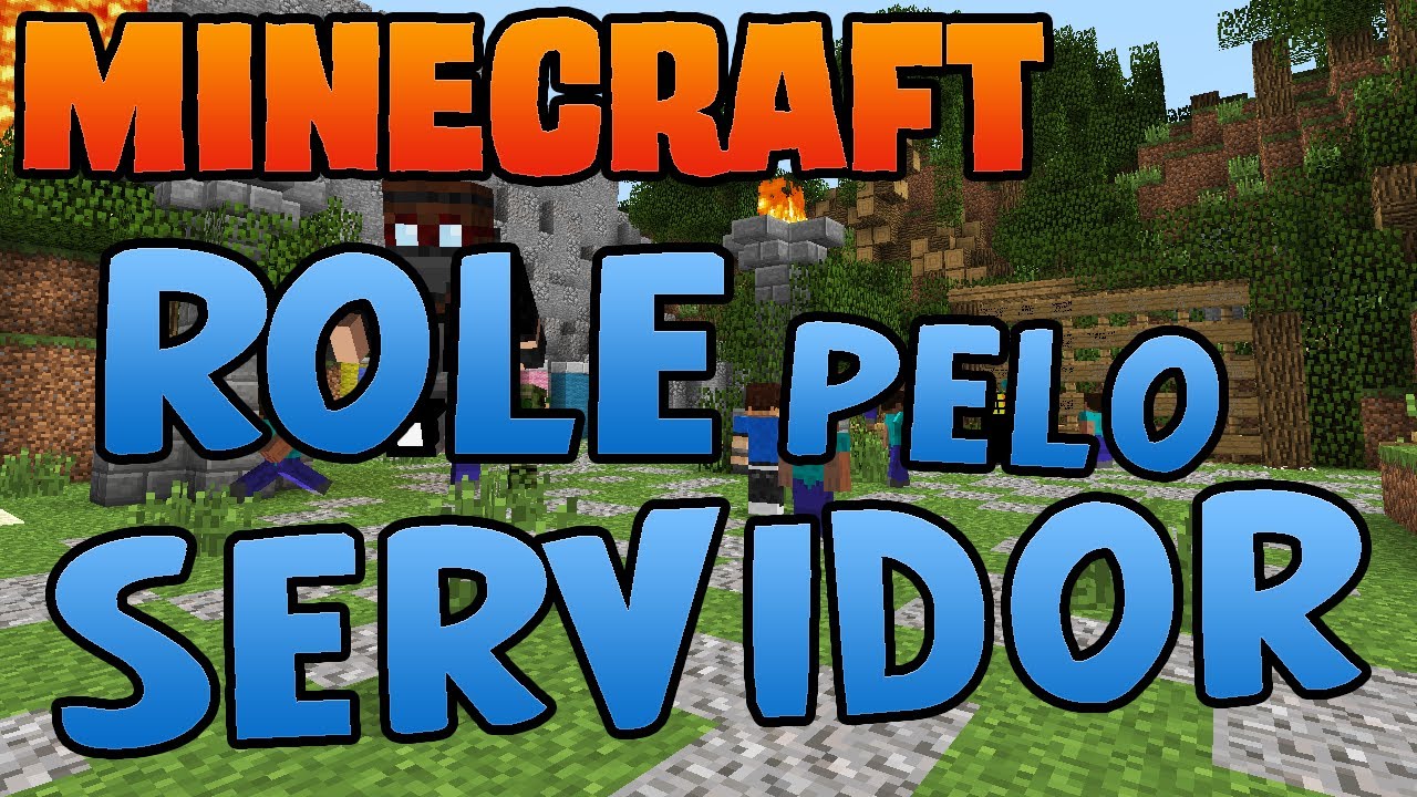 Minecraft : Role pelo Servidor !!! Explicando tudo :D - YouTube
