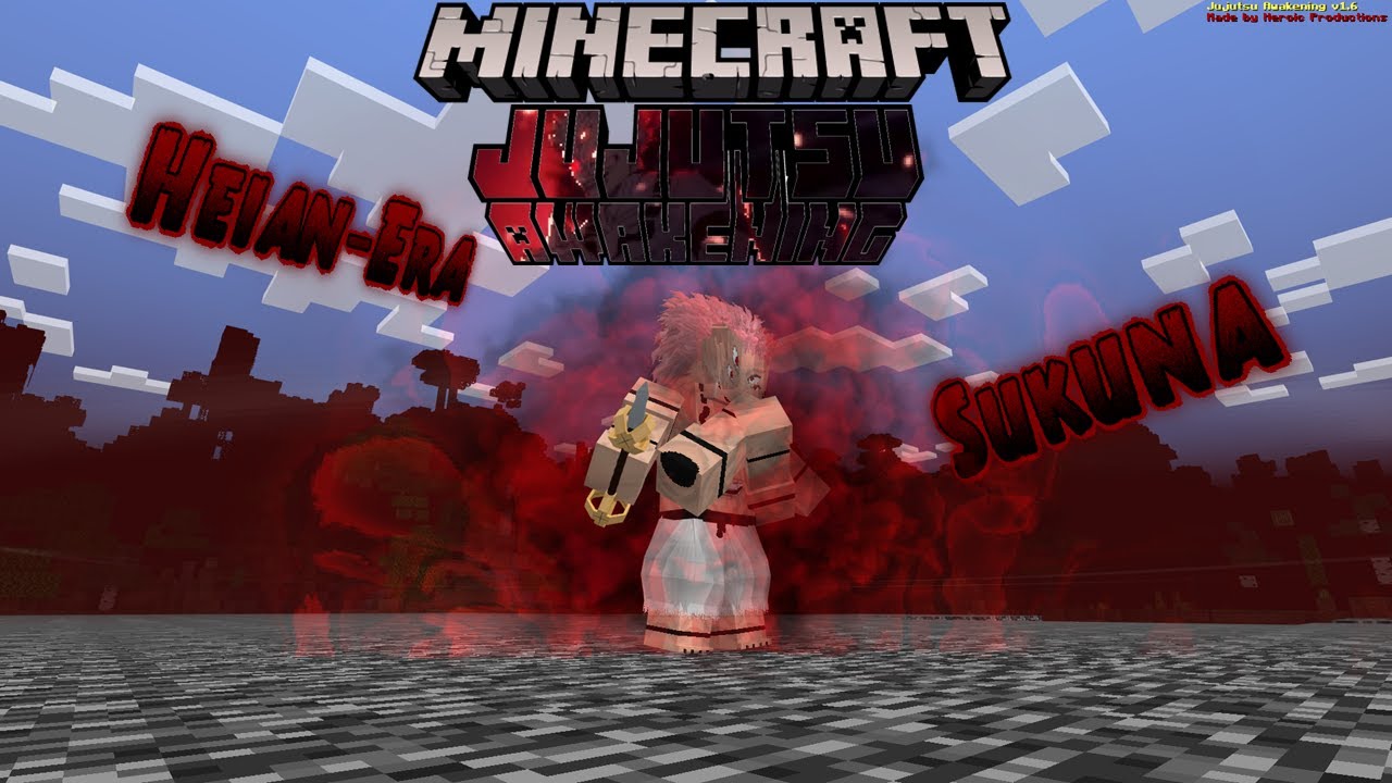 *FINALLY* Jujutsu Awakening Heian Era Sukuna Update! (Minecraft Jujutsu ...