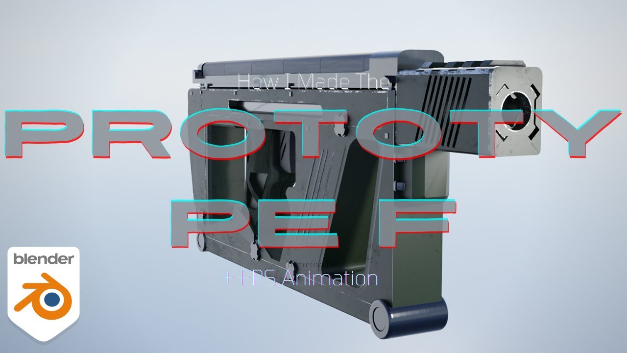 How I Made The Animation And Model (Prototype F) - Blender - YouTube