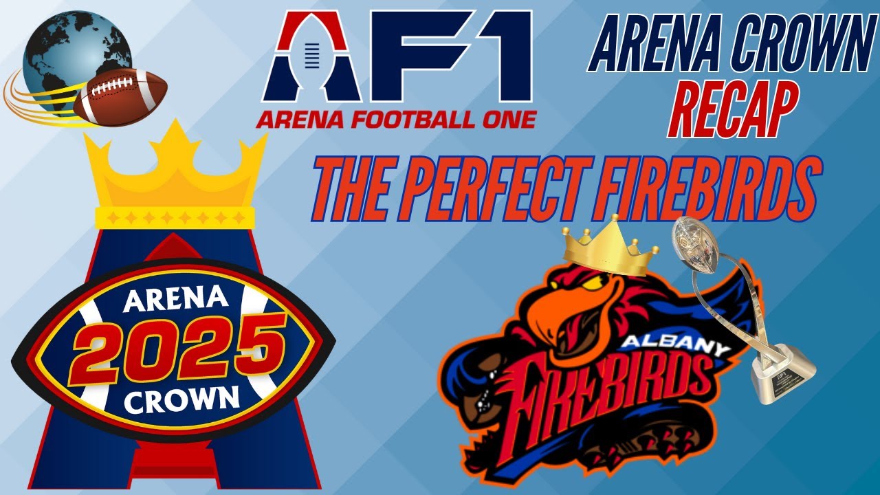 Arena Football One (AF1) 2025 Arena Crown Recap - YouTube