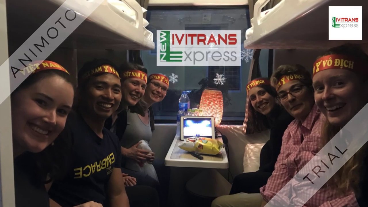 Train Tickets Vietnam Railways by New Livitrans Express - YouTube