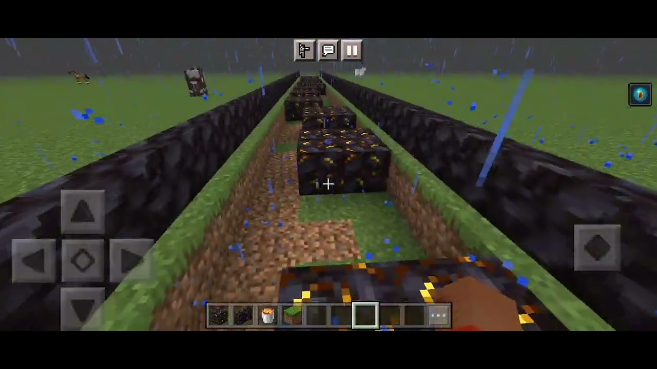 Minecraft Playing I make flow of lava - YouTube