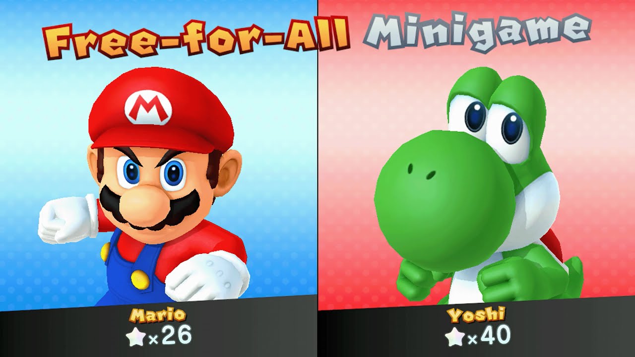Mario Party 10 - Mario vs Yoshi - Chaos Castle (Master Difficulty ...