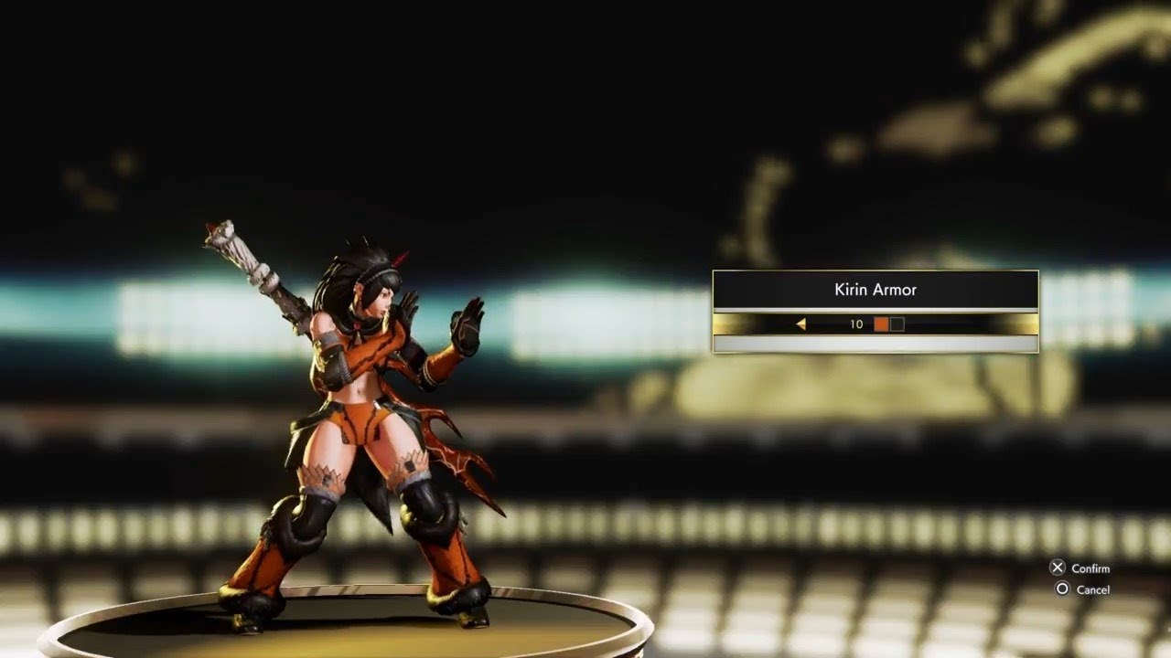 Street Fighter 5 AE: Ibuki Monster Hunter Kirin Armor Colors 1 - 10 ...