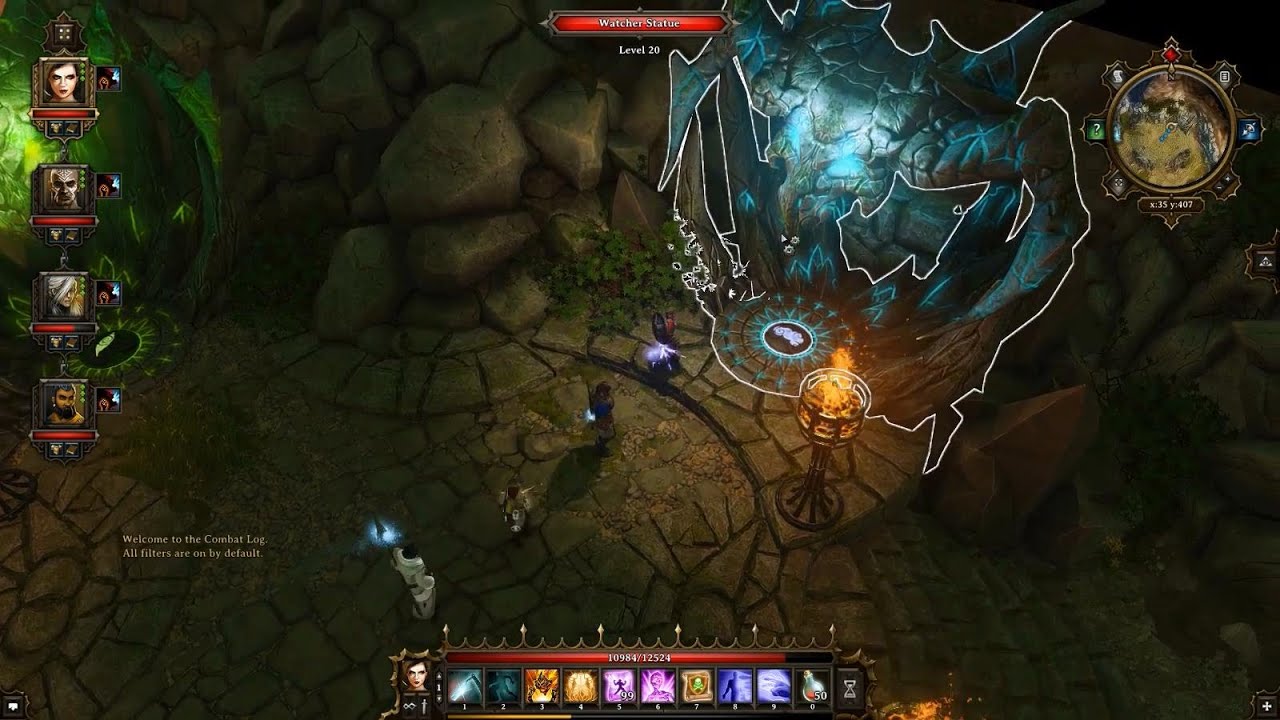 TALKING STATUES PUZZLE - Let's Play Divinity Original Sin Gameplay ...