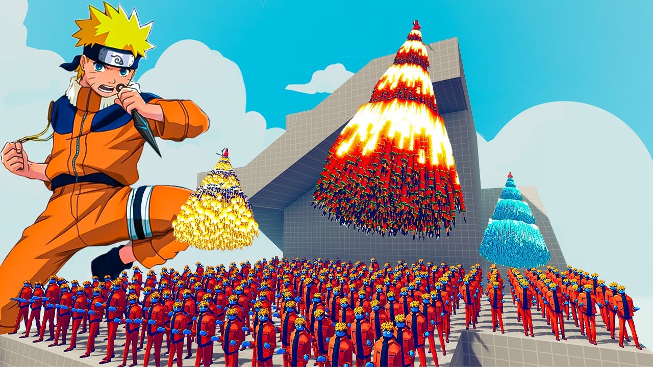 200x NARUTO vs 4x EVERY GOD - Totally Accurate Battle Simulator TABS ...